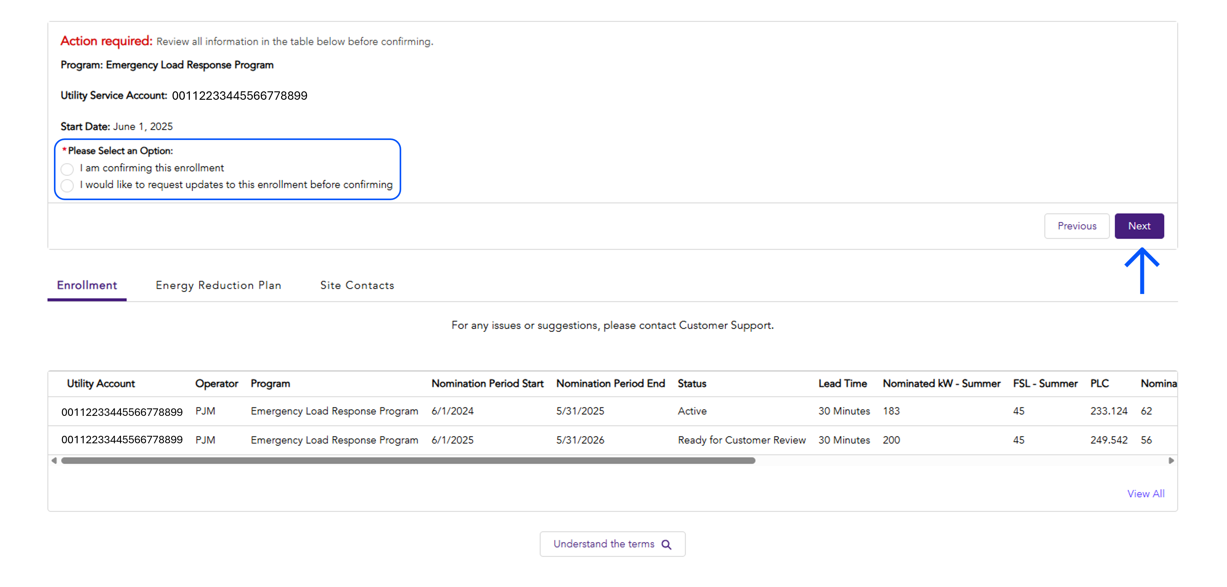 How to Confirm Your Site's Enrollment – Enel North America